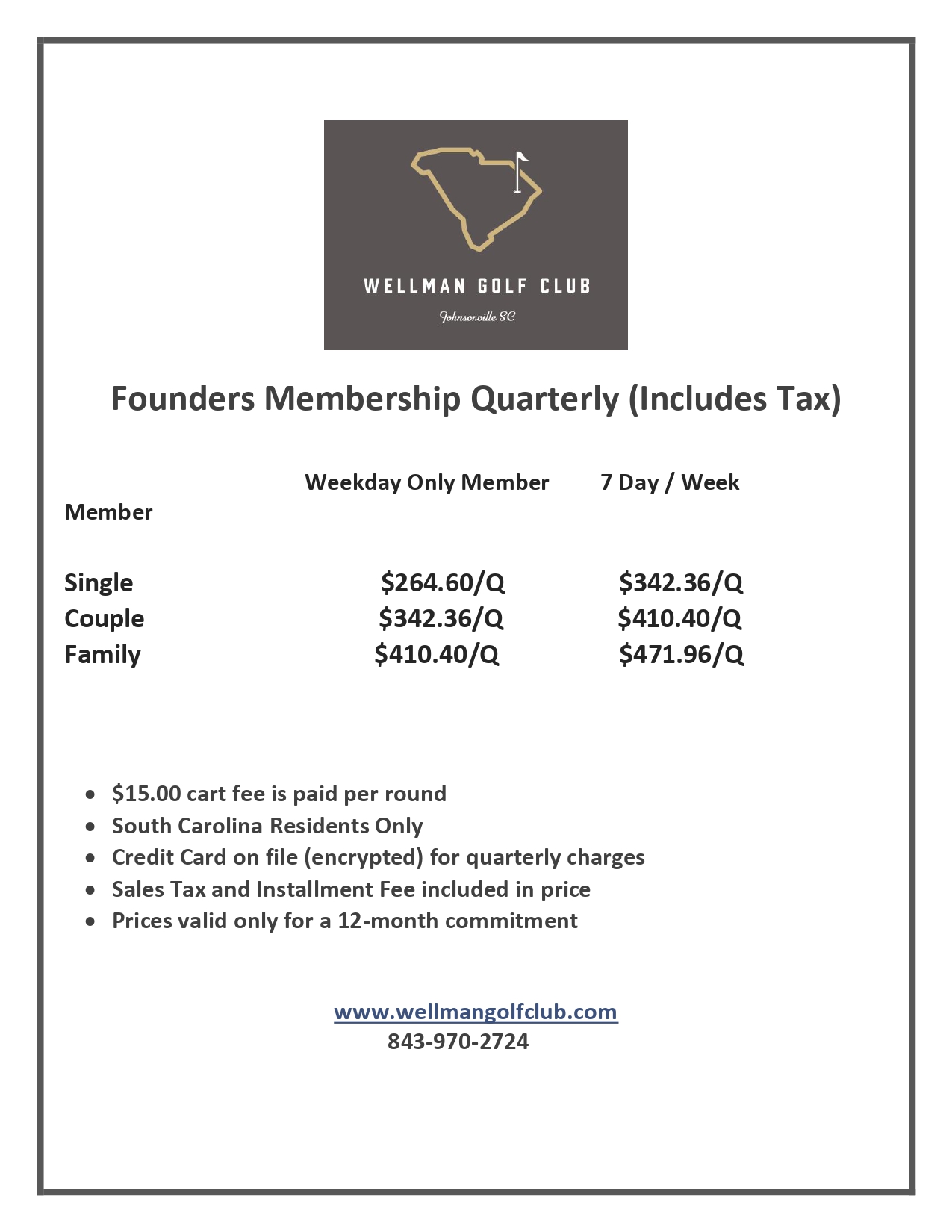 Membership - The Wellman Club