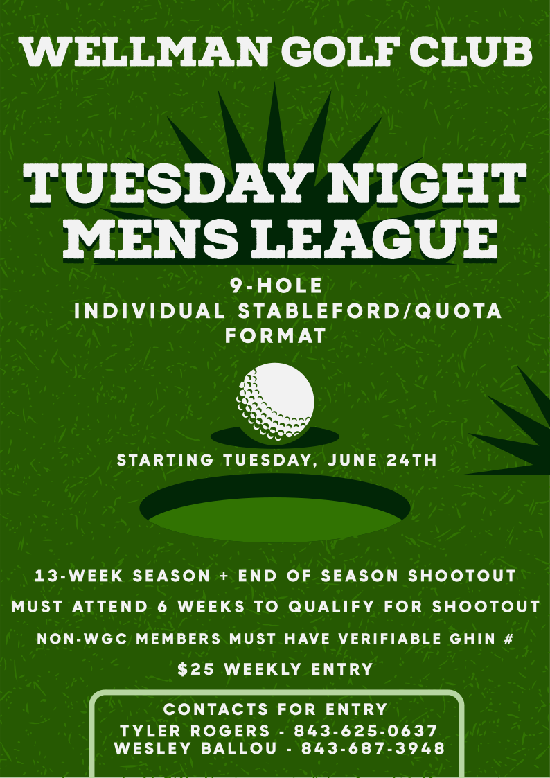 Leagues - The Wellman Club